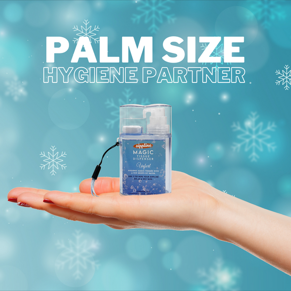 Sippline Mini Magic Coin Tissues Dispenser Portable for Home Beauty Ba